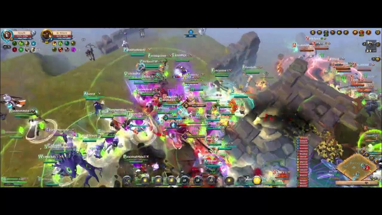 McN vs Ifures - Terri - Gremio Monos con Navaja - Albion Online ZvZ - YouTube