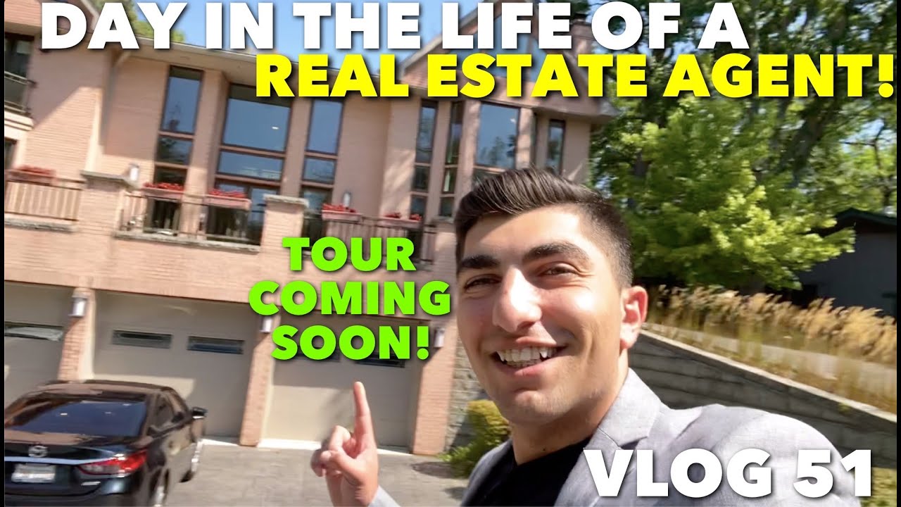 DAY IN THE LIFE OF A REAL ESTATE AGENT! VLOG 51 - YouTube