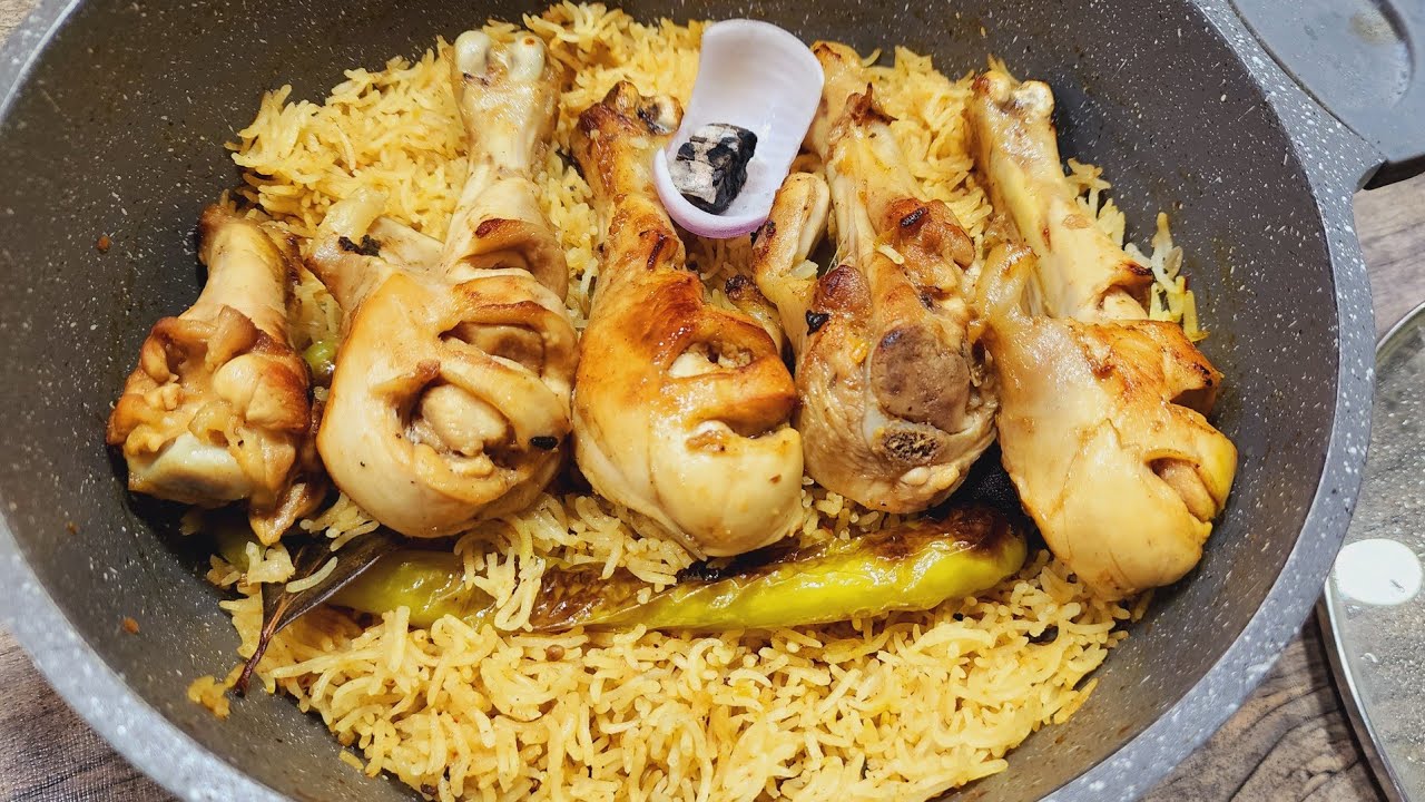 Original Kabsa Recipe || Easy and yummy Arabian Rice and Chicken - YouTube