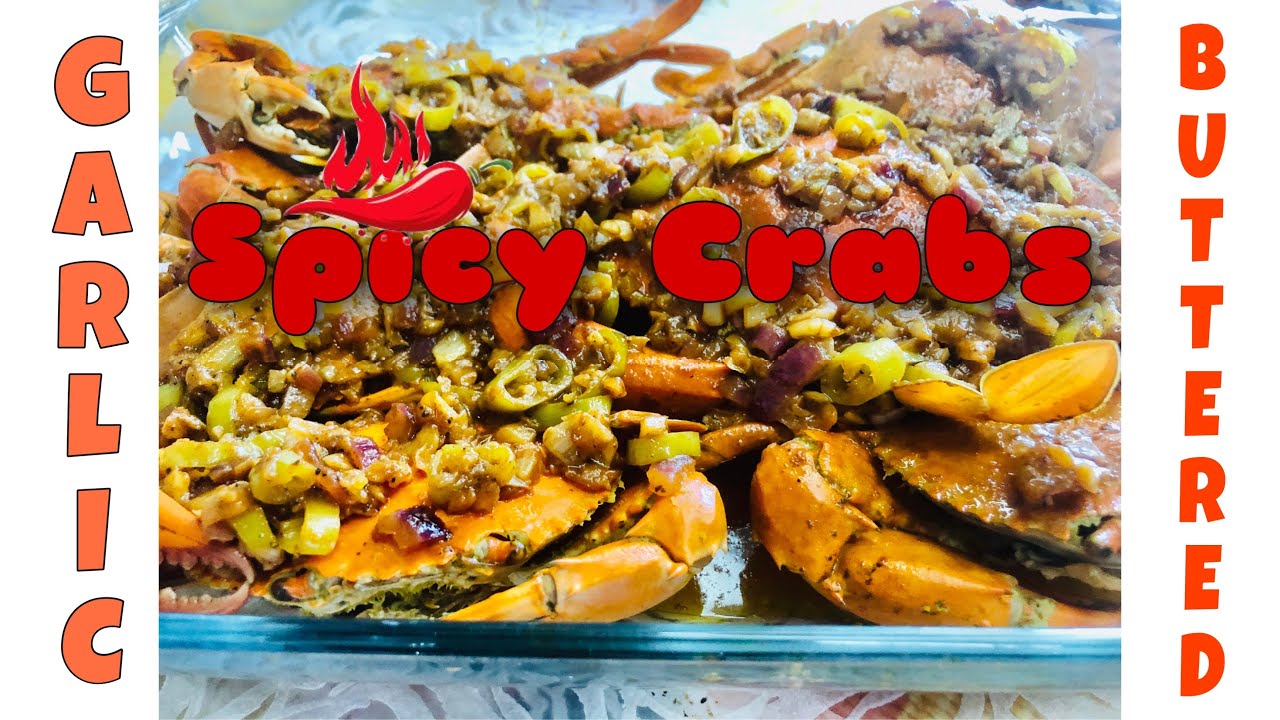 GARLIC BUTTERED SPICY CRABS | Yum TV #crabs #crab recipes #buttered ...