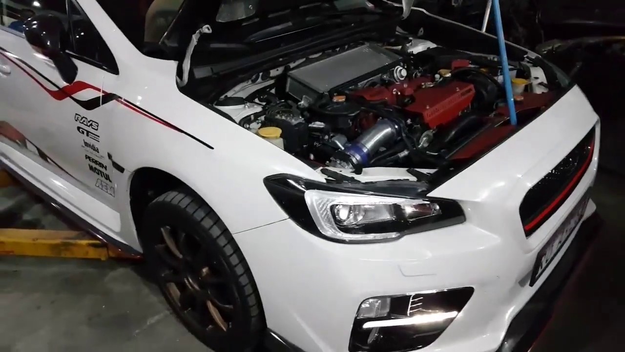 Subaru Impreza WRX STI 4th Gen GJ 4 door sedan Boxer Engine Exhaust ...