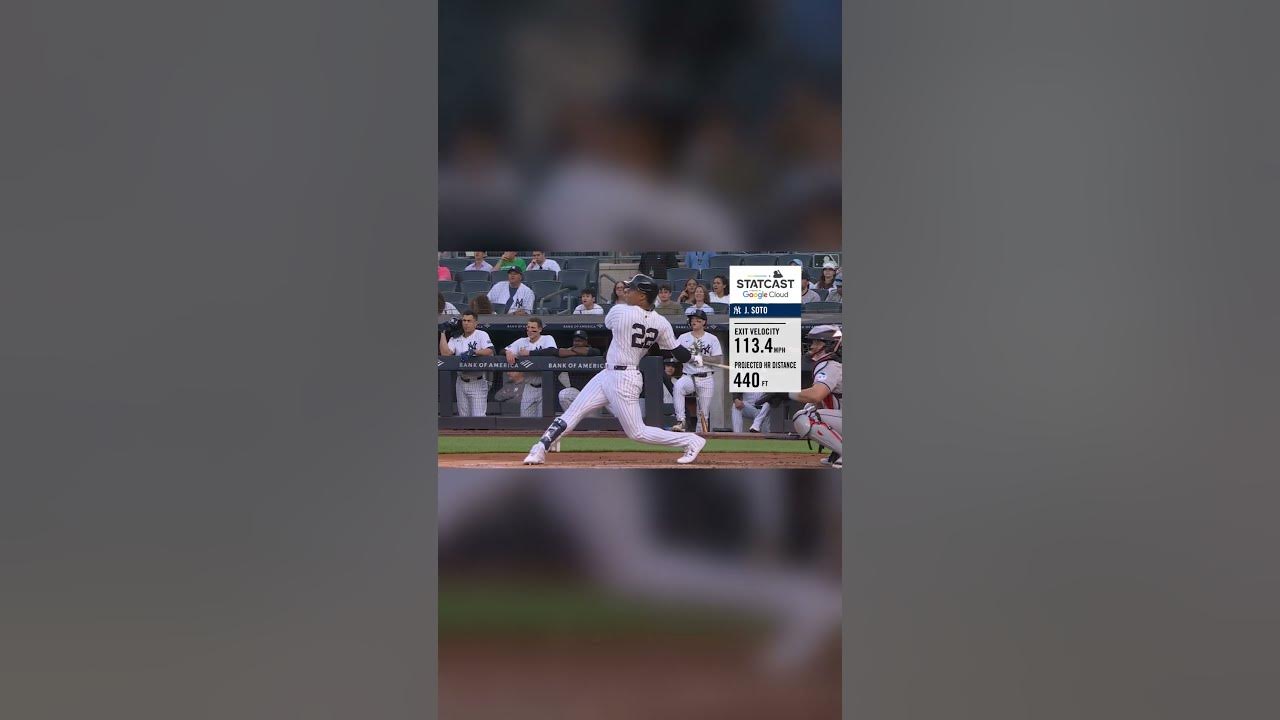 Juan Soto hammers 440-foot home run - YouTube