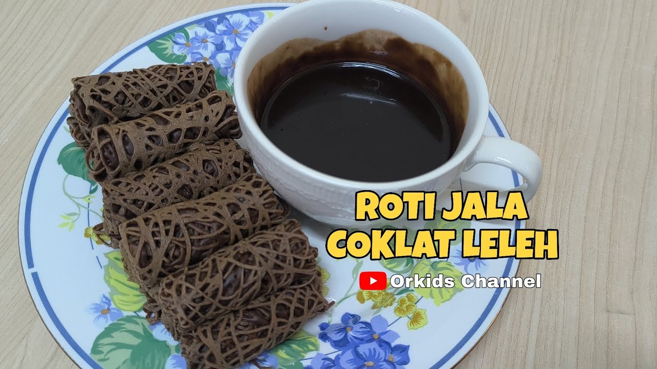 Roti Jala Coklat Leleh, Paling Laku Tempahan Masa Kini ! - YouTube