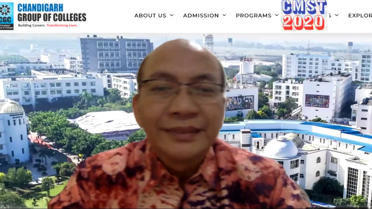 Dr. Prihandoko, MIT as a Keynote Speaker in ICCMST 2020 India, 11-12 ...