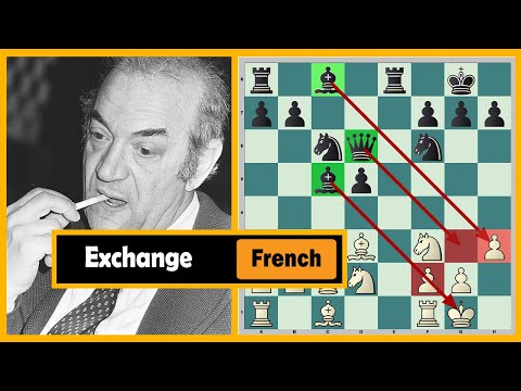Hard To Believe But Korchnoi Crushes His Opponent In Exchange French