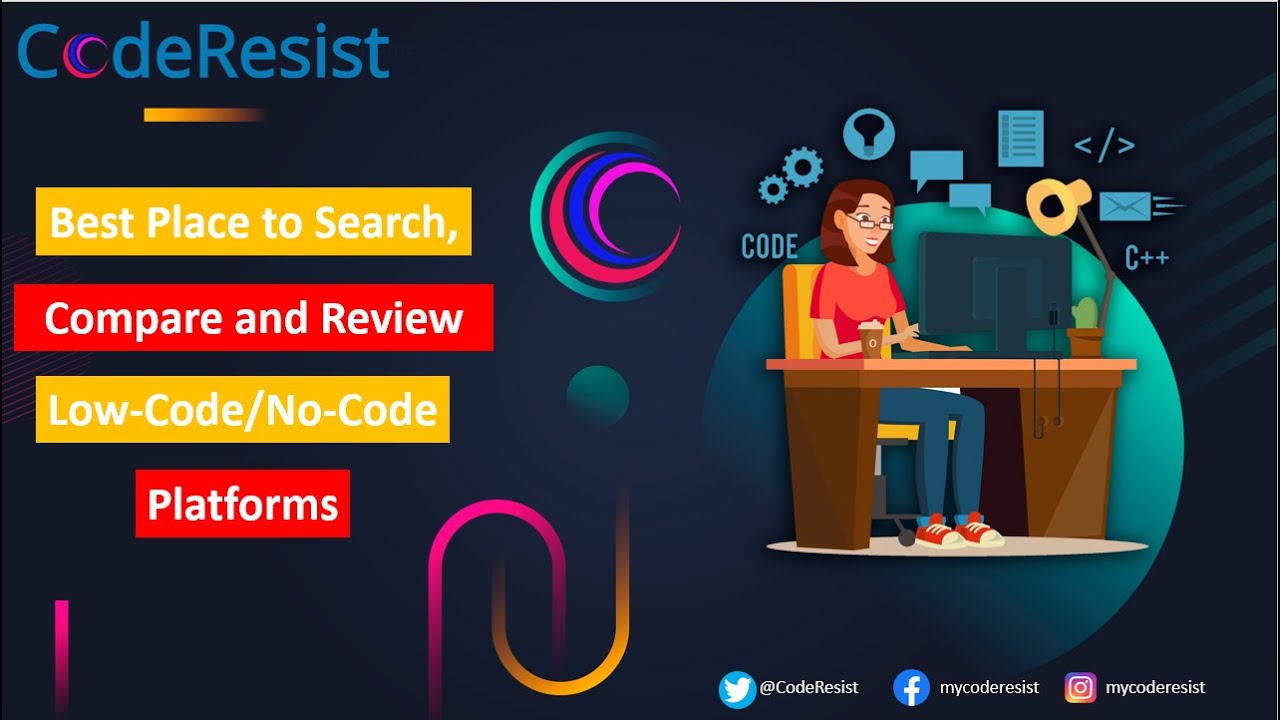 CodeResist - Low-Code/No-Code Platform Search Portal - YouTube