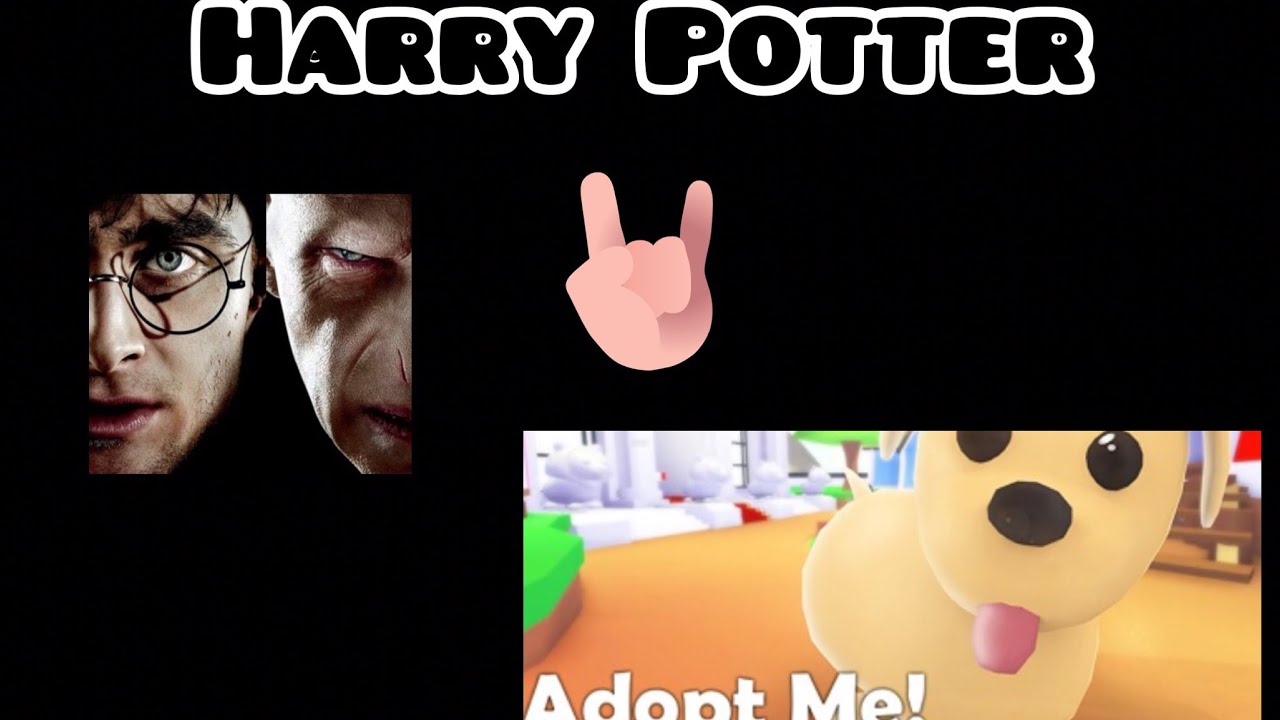 Harry Potter vs Voldemort in Adopt me - YouTube