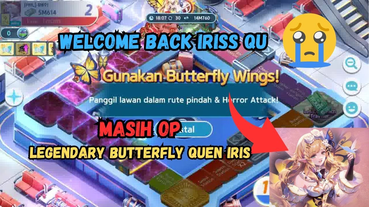 Welcome Back Get Rich Langsung Game Play Legendary Butterfly Queen Iris ...