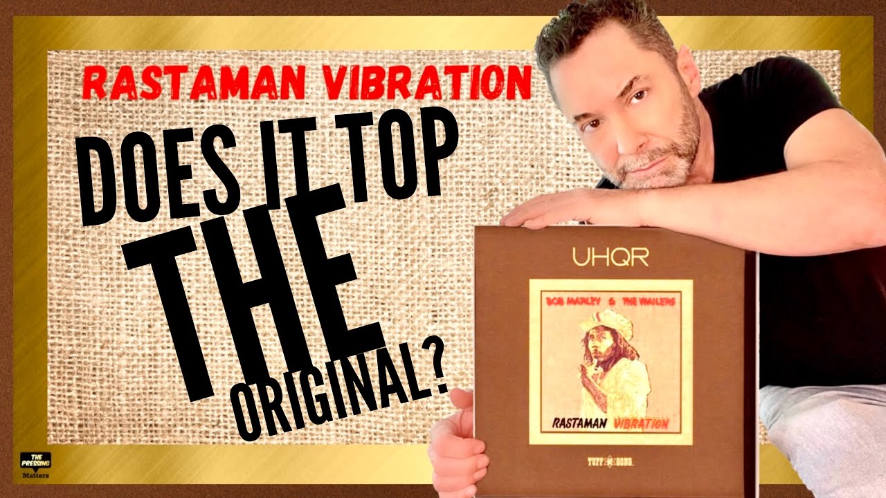Bob Marley Rastaman Vibration UHQR vs US original black label Island ...