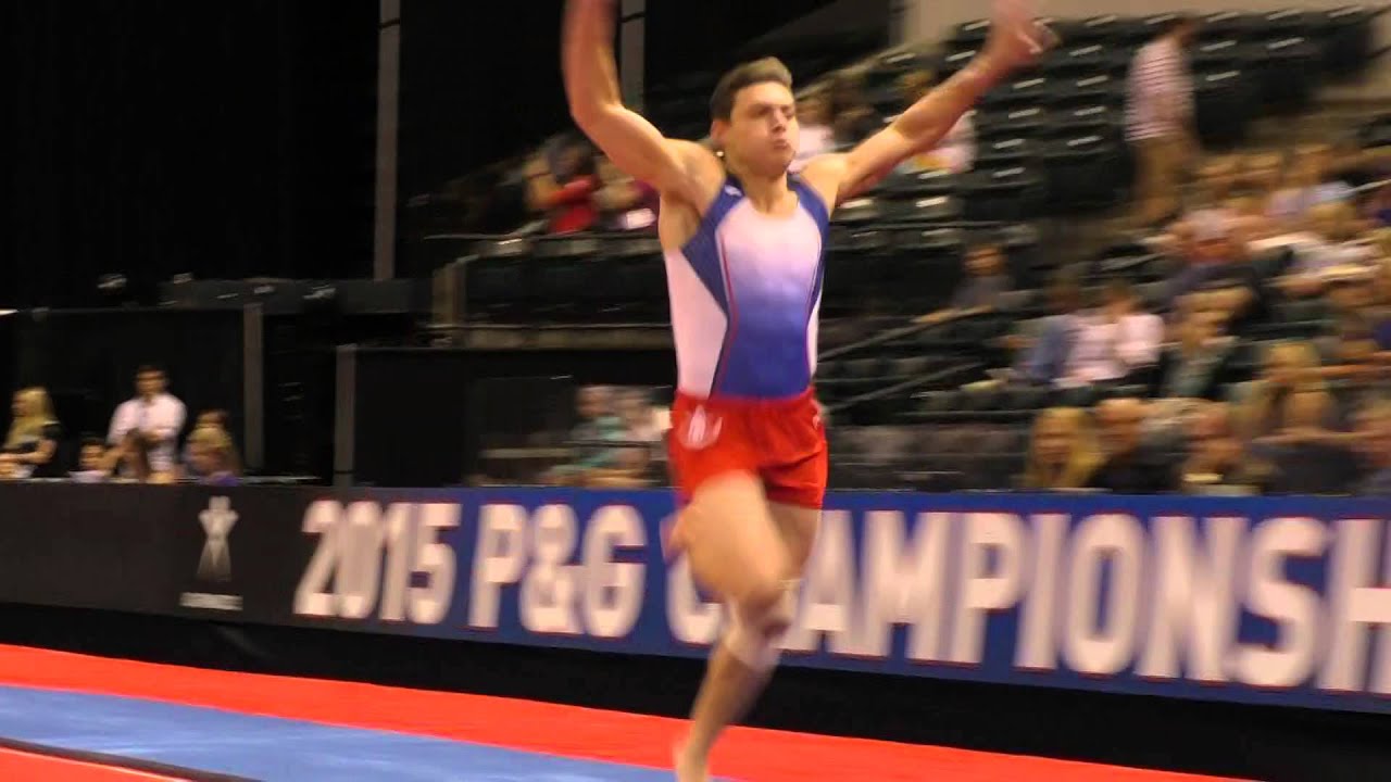 Tanner West - Vault - 2015 P&G Championships - Jr. Men Day 1 - YouTube