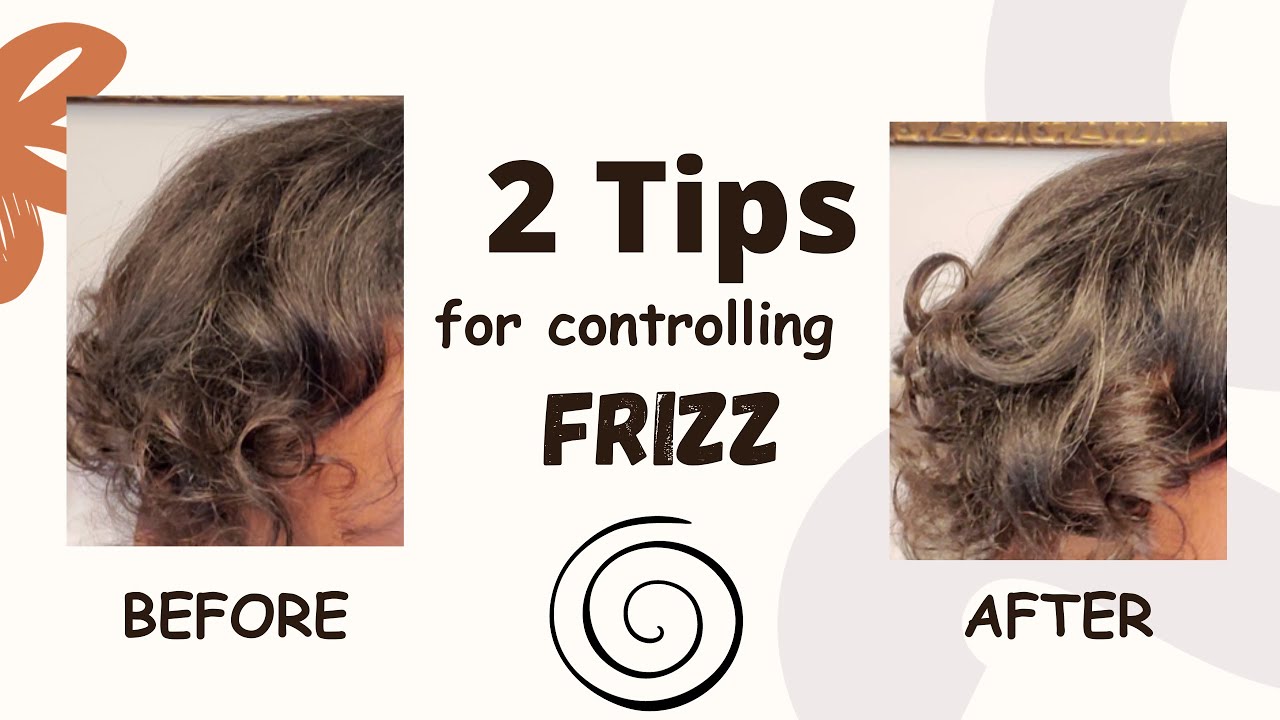 2 tips for controlling frizz - YouTube