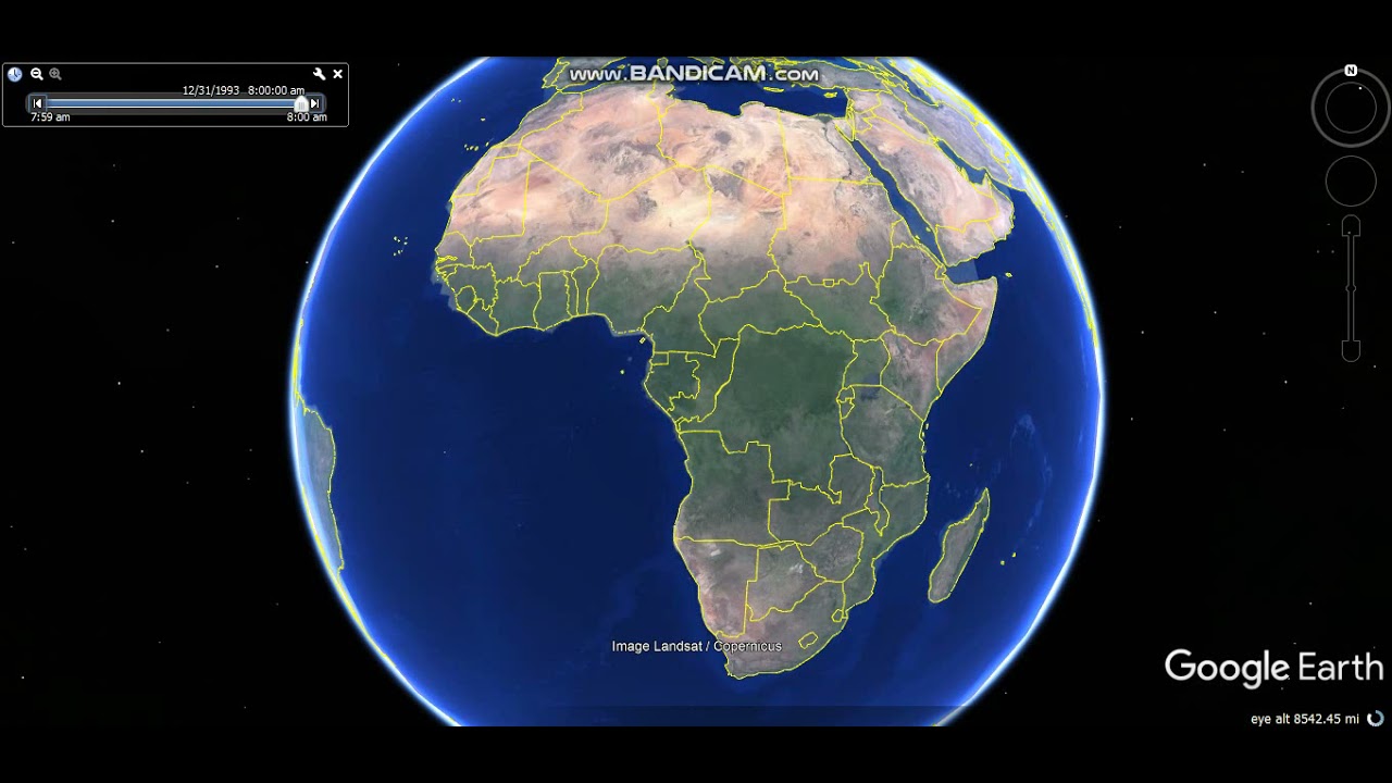Africa 1930 - 2020 in google earth - YouTube