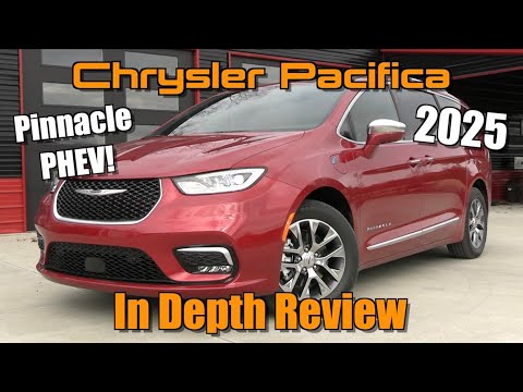 2025 Chrysler Pacifica PHEV Pinnacle: Start Up, Test Drive & In Depth ...