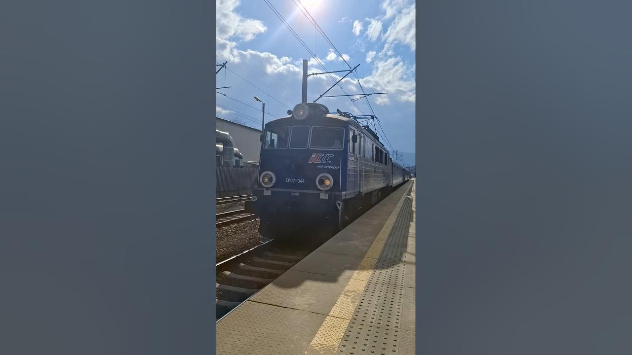 EP07-344 z TLK MAŁOPOLSKA do Krakowa Głównego - YouTube