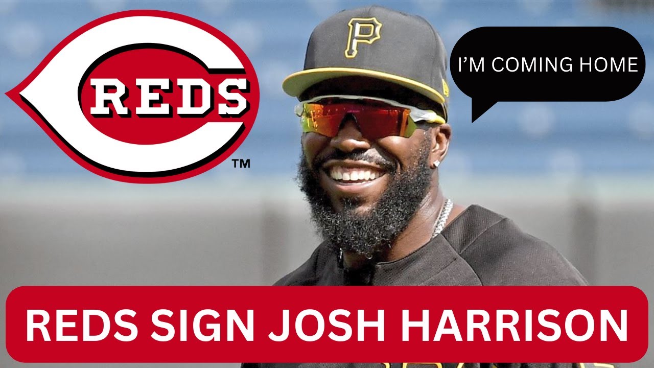 Josh Harrison Signs Minor League Deal with Reds! - YouTube