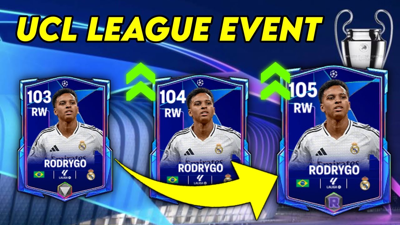HOW TO GET UEFA UCL LEAGUE EVENT 103 LIVE OVR PLAYERS RODRYGO BALDE IN ...