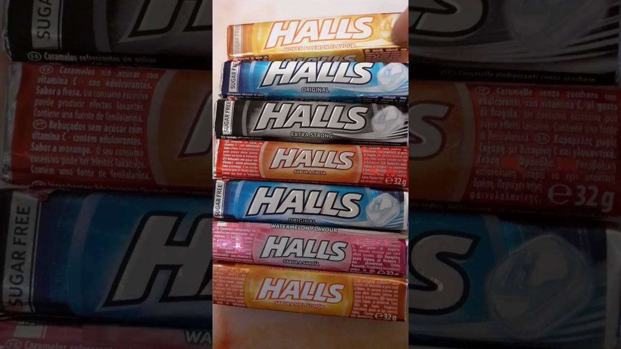 Halls muito bom para garganta - YouTube