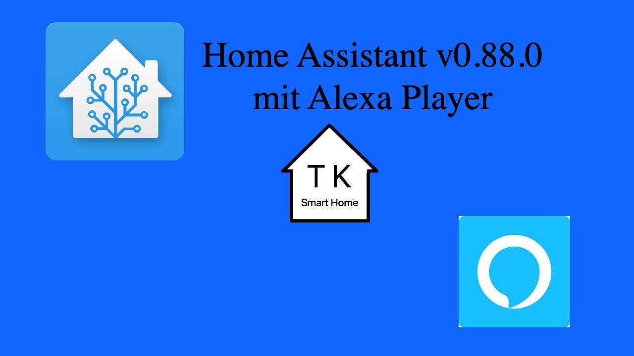 Home Assistant ab v0.88.0 mit Alexa Player (deutsch) - YouTube