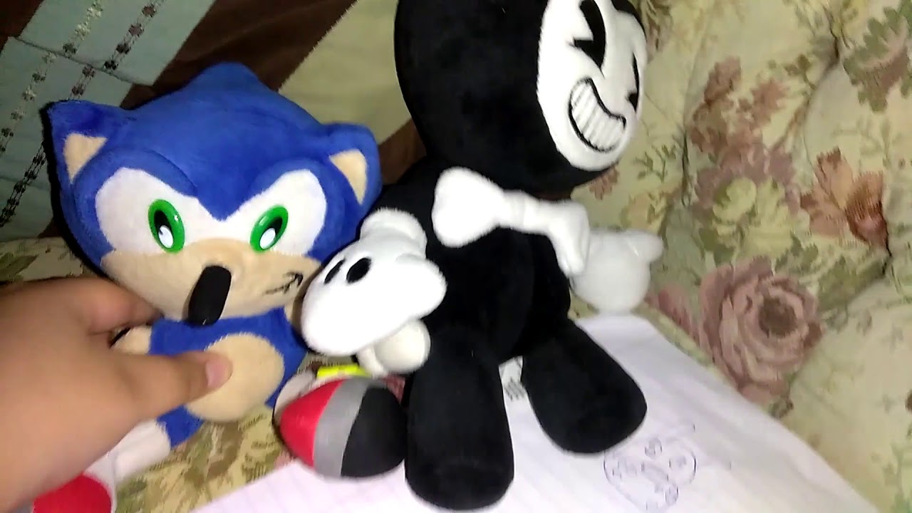 Sonic meets bendy and boris - YouTube