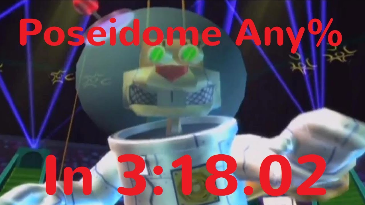 (Individual Level WR) SS: Battle for Bikini Bottom Poseidome Any% in 3: ...