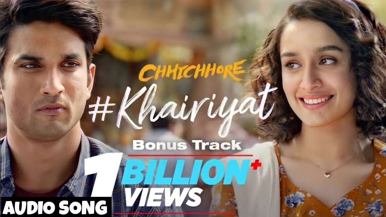 Full Song: Khairiyat Audio Song | Chichore | Sushant, Shraddha | Pritam ...