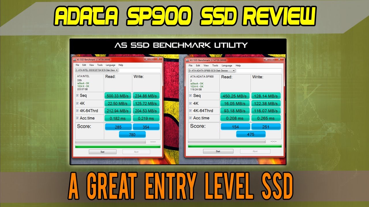 ADATA SP900 128GB SSD Review and Benchmark - YouTube
