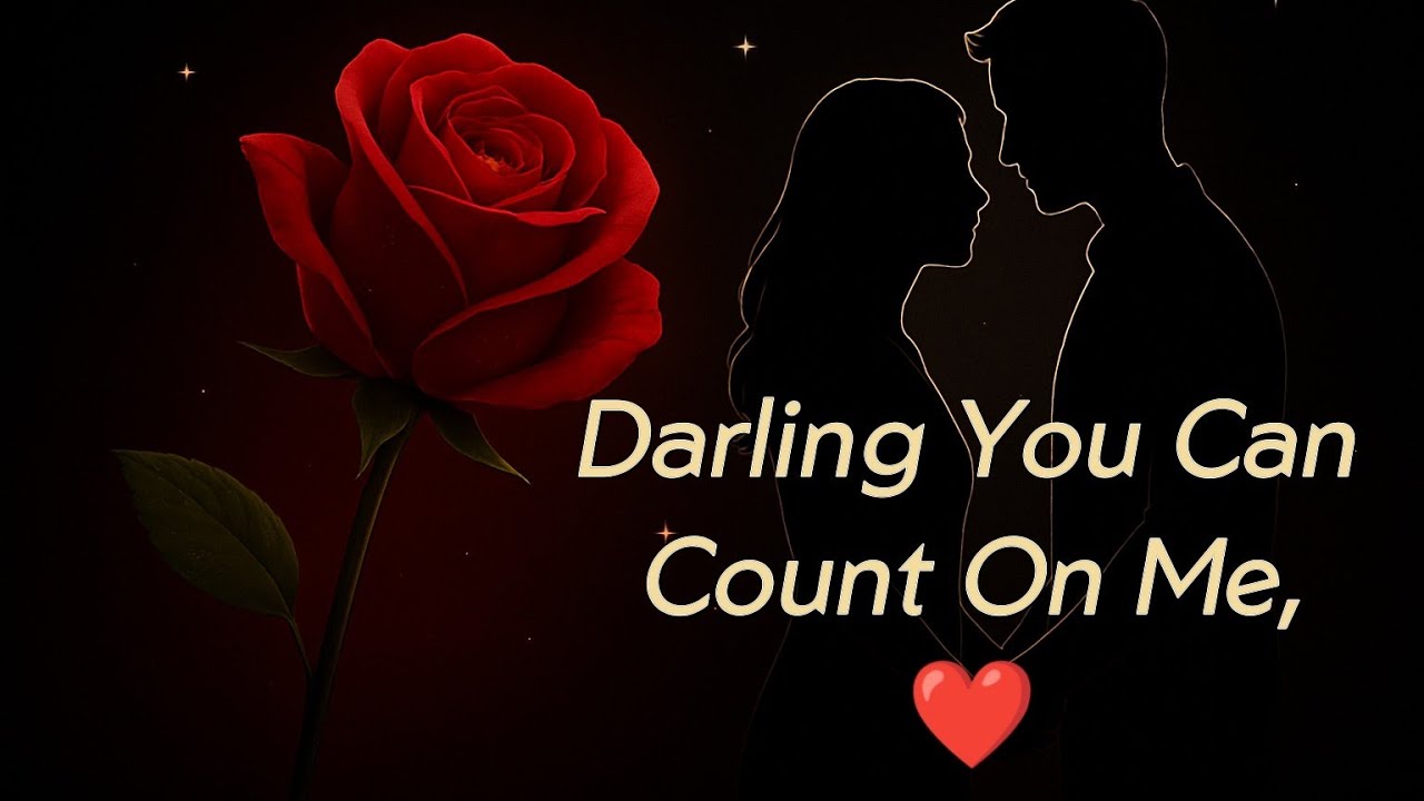 "Darling, you can count on me… as I count on you." ️ - YouTube