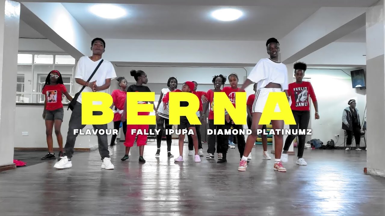 Flavour - Berna Reloaded (OFFICIAL DANCE VIDEO) Fally Ipupa. - YouTube