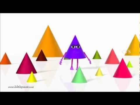 Shapes Song - 3D Animation learning shapes Song for children kids songs ...