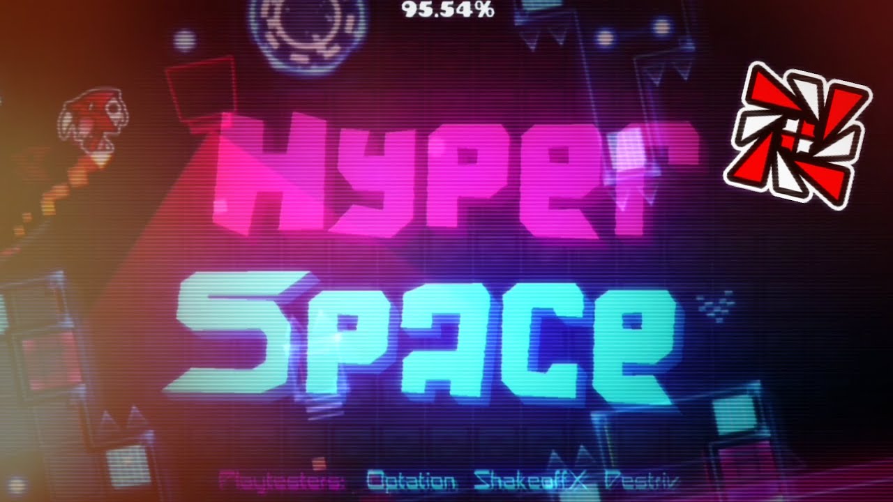 (Rebeat) "Hyperspace" 100% (Easy Demon) By: Extrox | Geometry Dash 2.2 ...