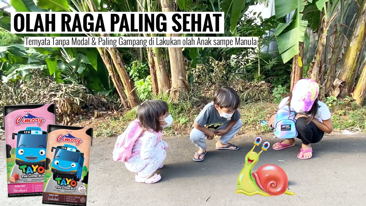 OLAH RAGA PALING SEHAT Tanpa Modal Tanpa Resiko | Zara Cute feat Cimory ...