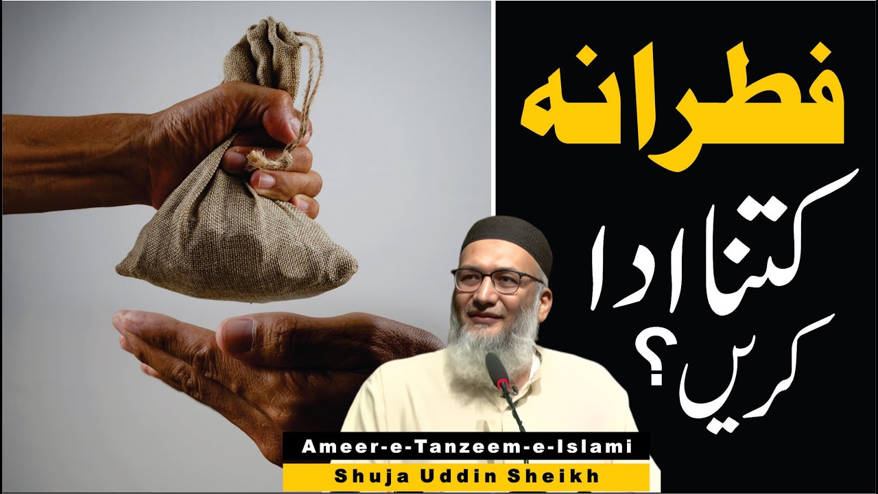 Fitrna Kitna Dain ? | Shujah Uddin Sheikh | Ameer Tanzeem-e-Islami ...