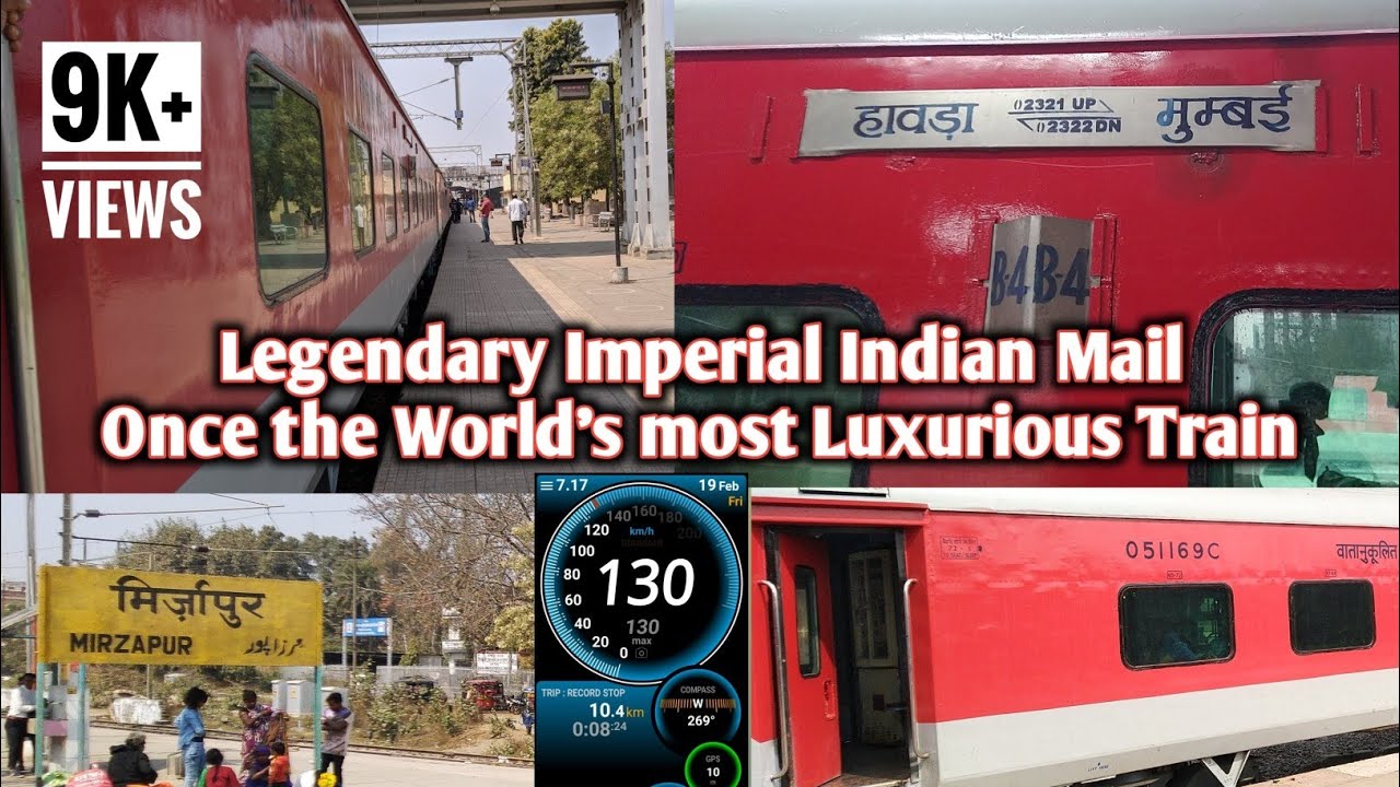 Journey in Howrah Mumbai Mail at 130 Kmph | AC 3 Tier | 02321 - Howrah ...