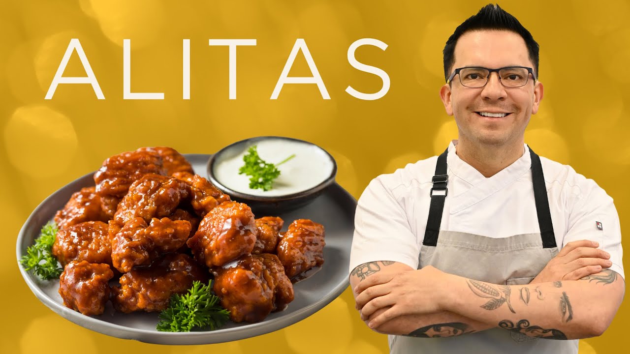 ALITAS, el secreto para hacerlas más jugosas y crocantes! - YouTube