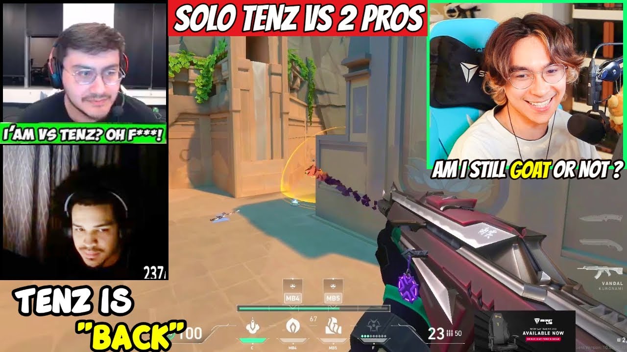 SEN Tenz Solo Queue With Viper Main Returns Against MIBR Nzr & Virtyy ...