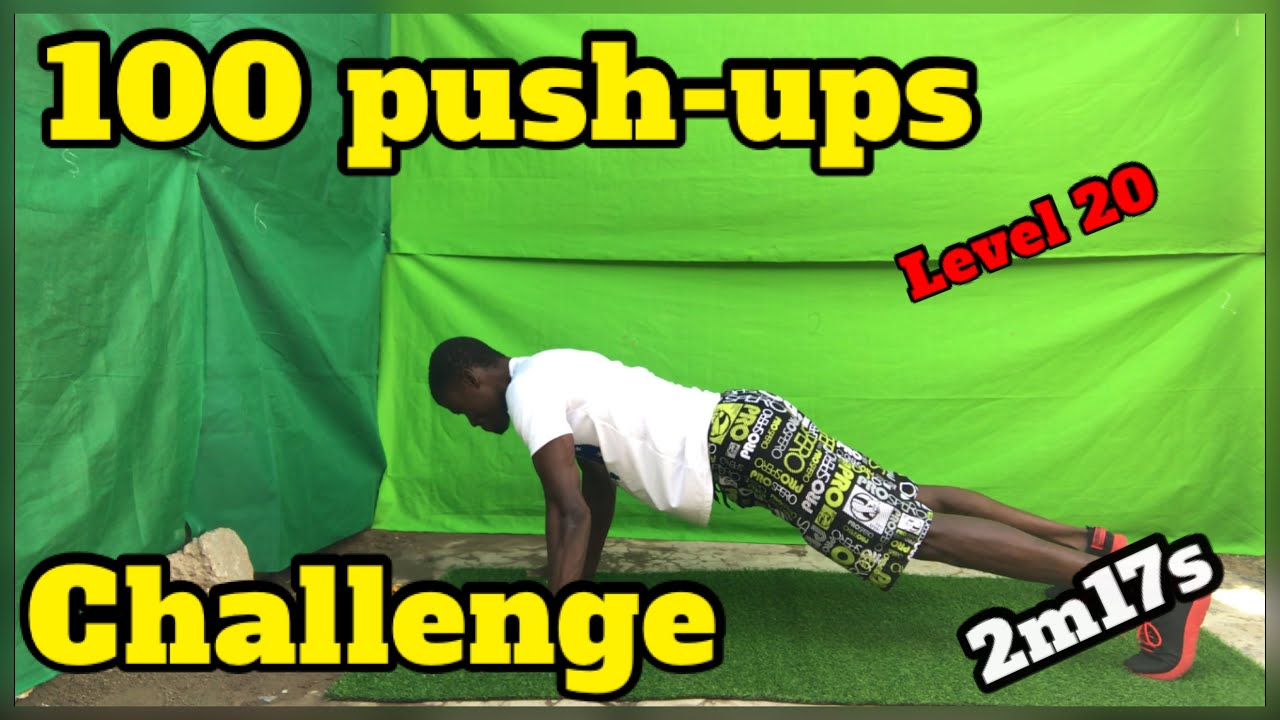 100 pushup Challenge | final Level 20. 2minutes 17 seconds - YouTube