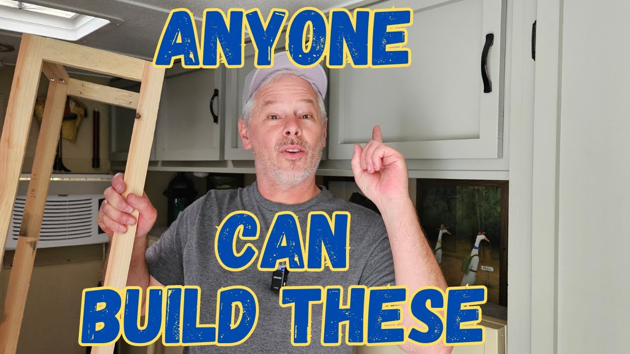 Simple Strong Lightweight Cabinets for Cargo Trailer Conversion, Van ...