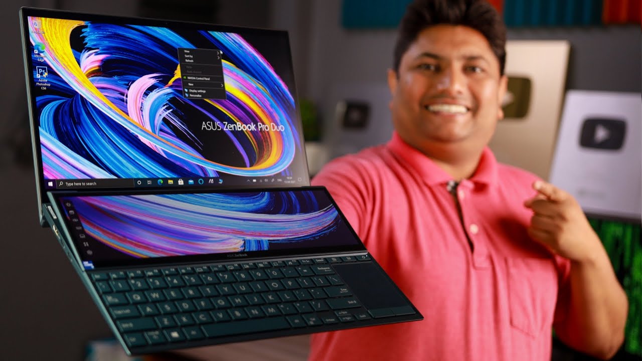 Asus ZenBook Duo UX482 Dual Touch Screen Laptop Unboxing & First ...