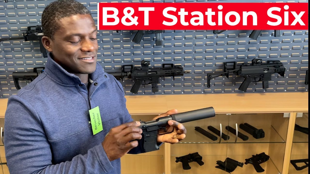New B&T Station Six pistol, is this the modern welrod? - YouTube