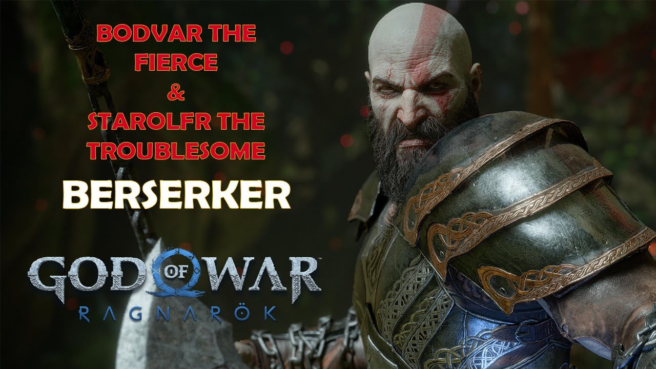 Bodvar The Fierce & Starolfr The Troublesome Berserker Boss Fight (God ...