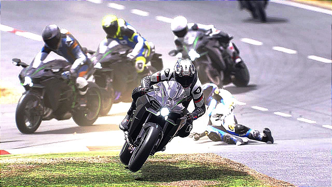 World Superfast Kawasaki Ninja VS Mv Agusta Leaning Bike Rider Stunt ...