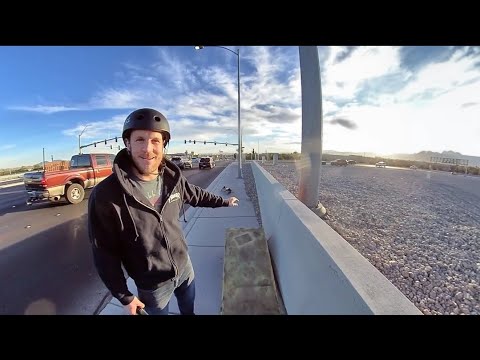 Summerboard SBX - SKETCHY 80ft freeway divider 50/50 🤯 - YouTube