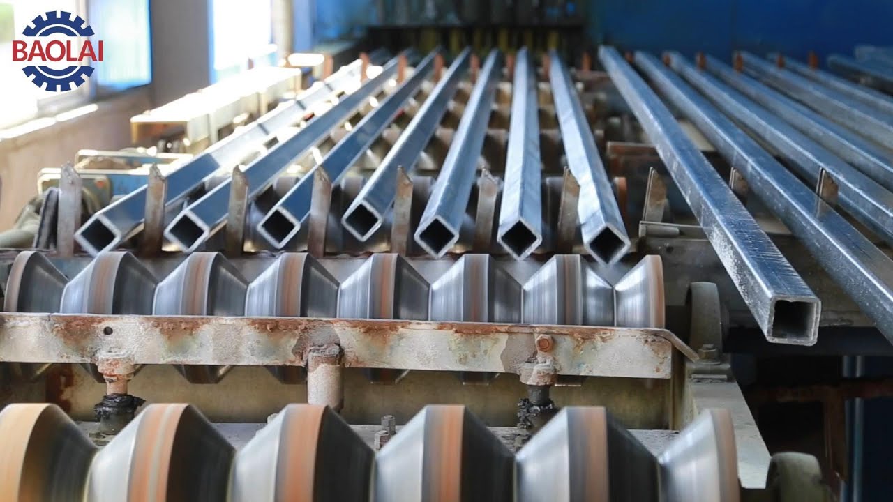 Baolai Provide Steel Pipe Processing - YouTube