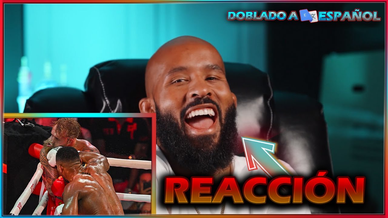 Demetrious Johnson REACCIONA al KO de A. Joshua a Jake Paul. Doblado a ...