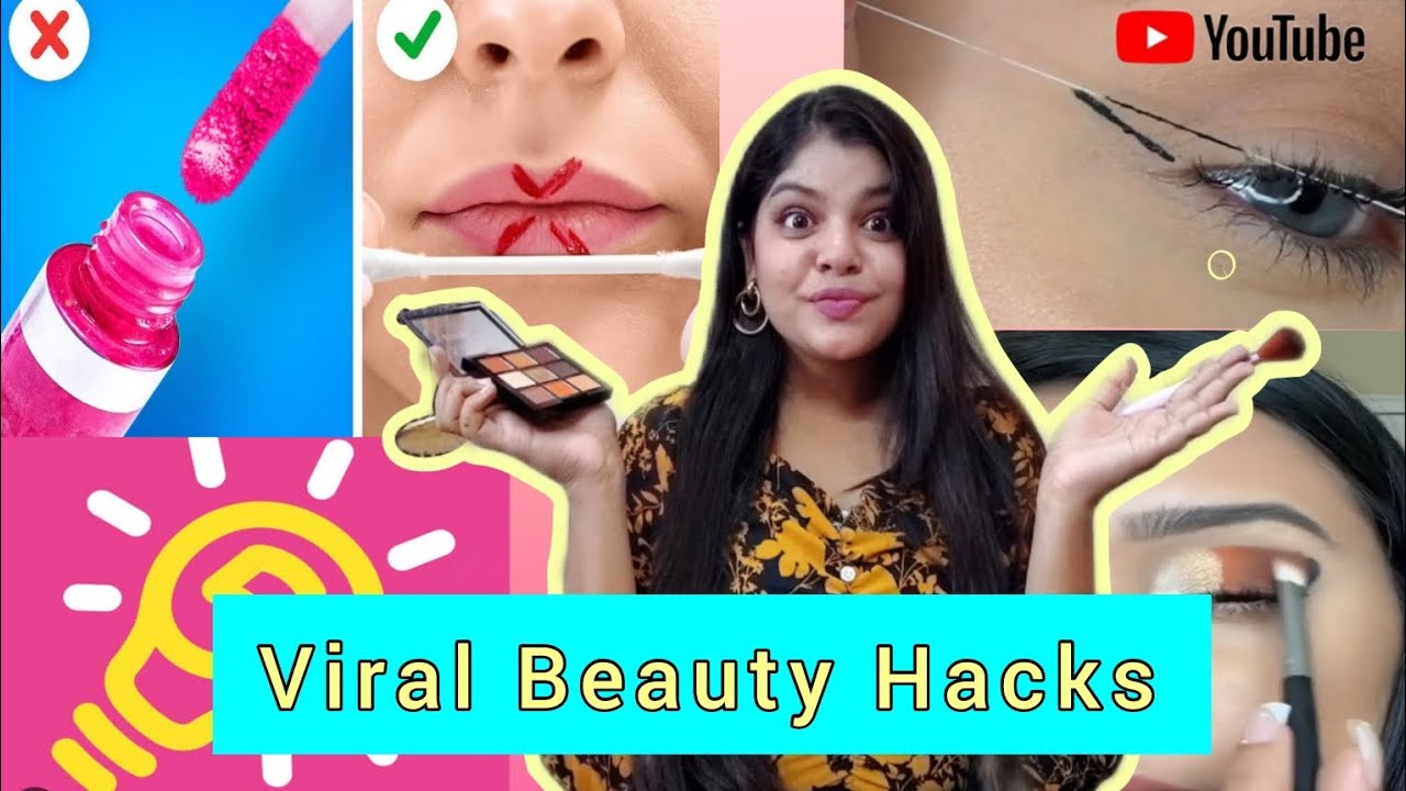 Testing Out Viral Beauty Hacks Trying Voice Over Makeup Hack