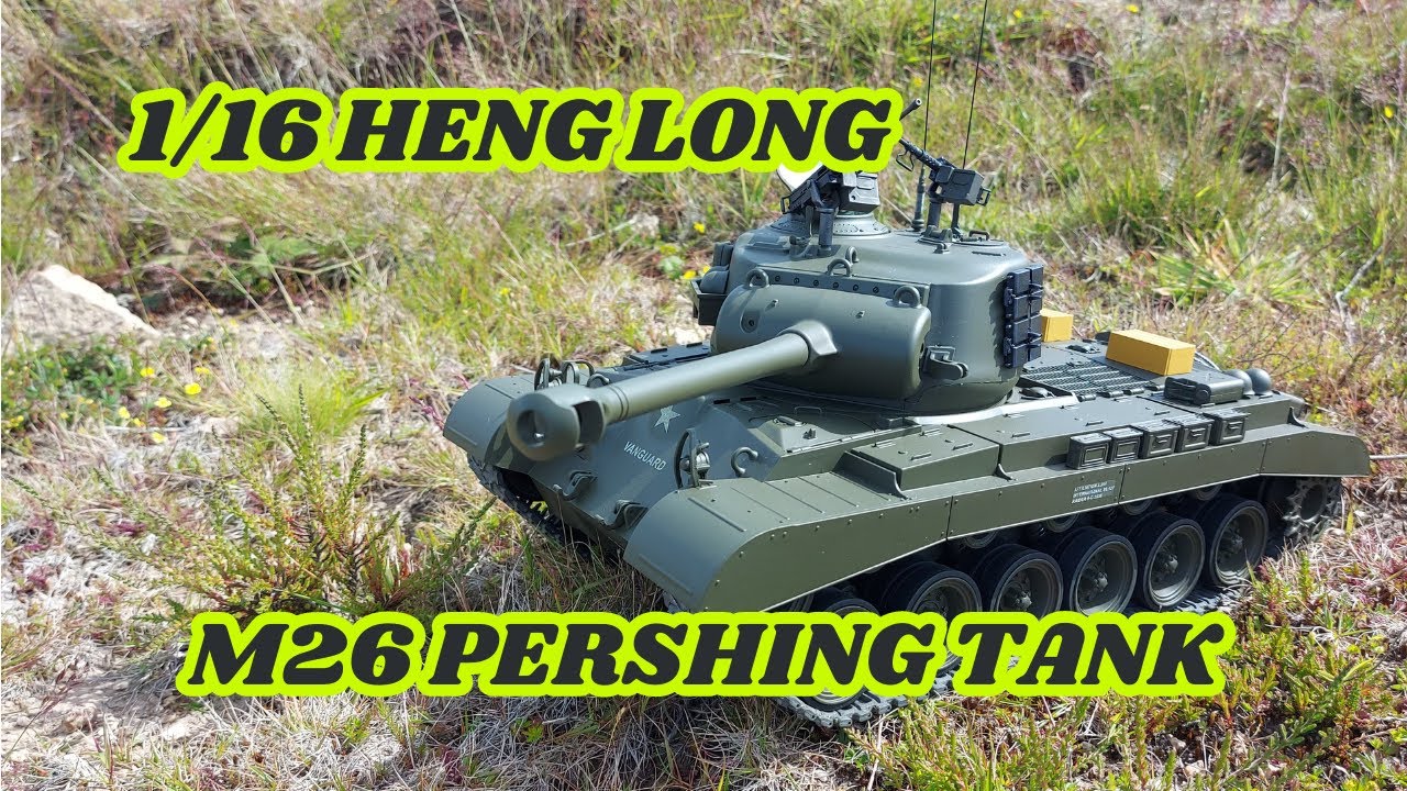 Heng Long M26 Pershing Tank - Out for a joy ride #rctank #rctanktracks ...