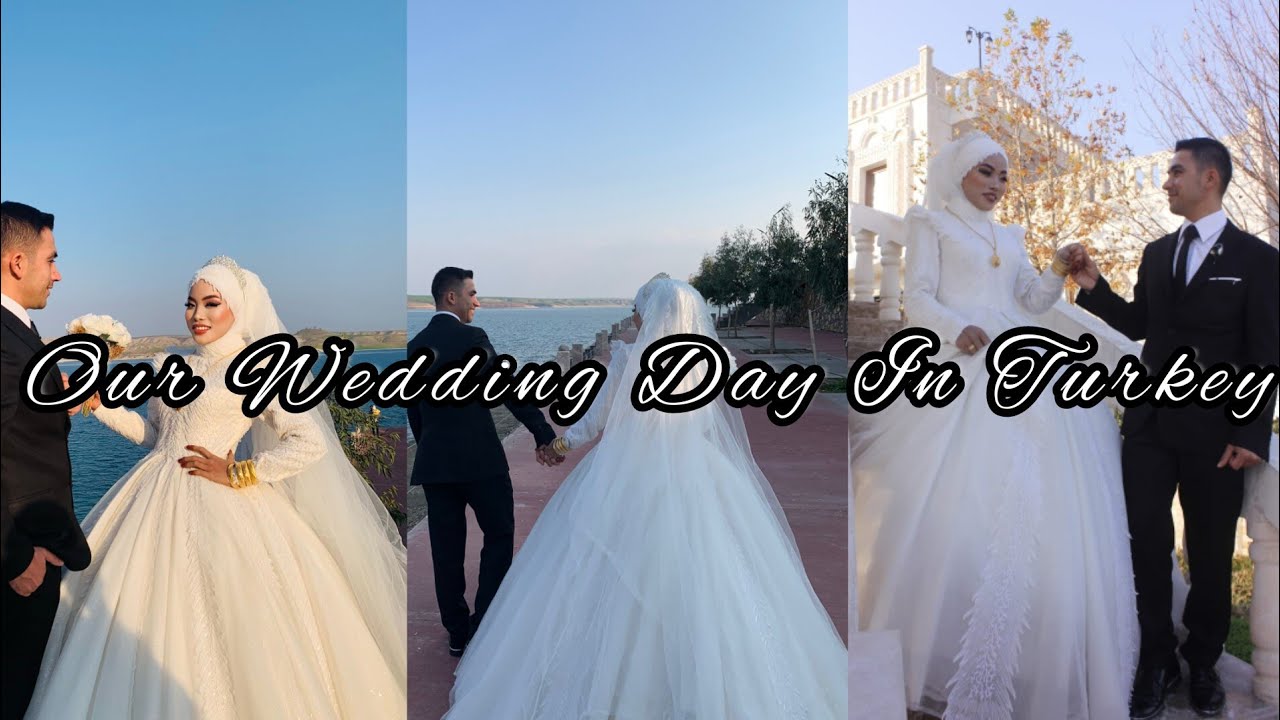 Our Wedding Day In Turkey 🤵🏻👰🏻 || Nikah Lagi di Turki || Turkey ...