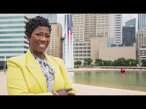 Dallas names Kim Tolbert as the full-time city manager - YouTube