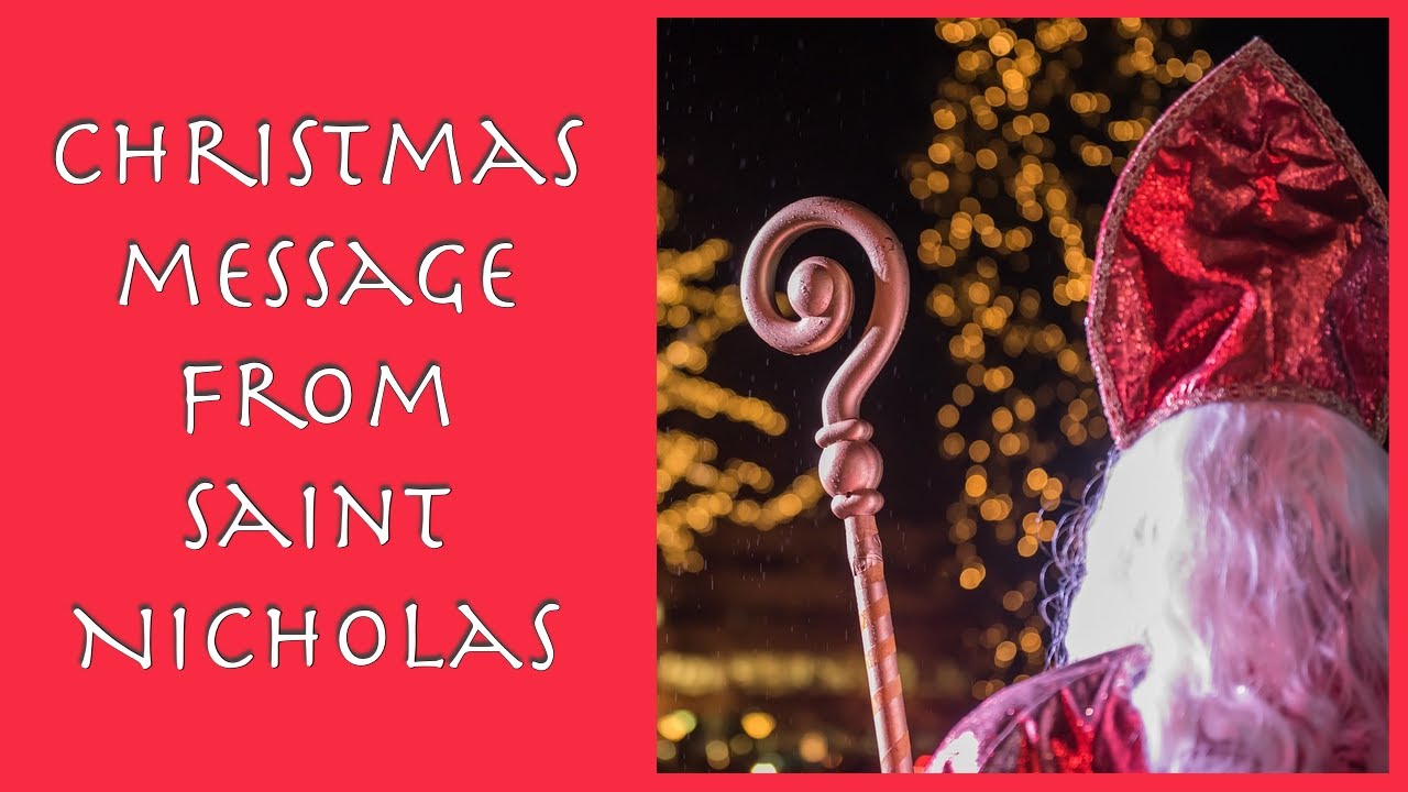 Channeled Message from the Original Saint Nicholas - YouTube