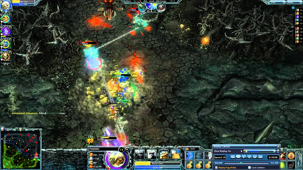Heroes of Newerth Pebbles Epic Toss - YouTube